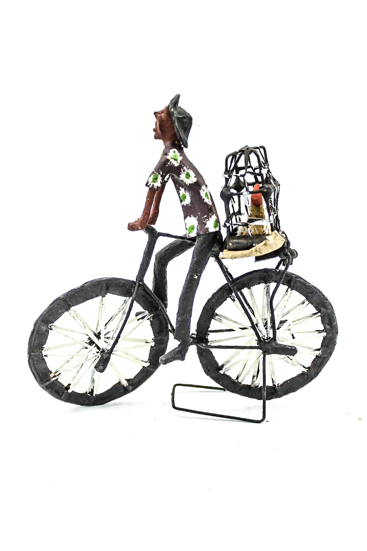 Cyclist With Chicken – Artfrica